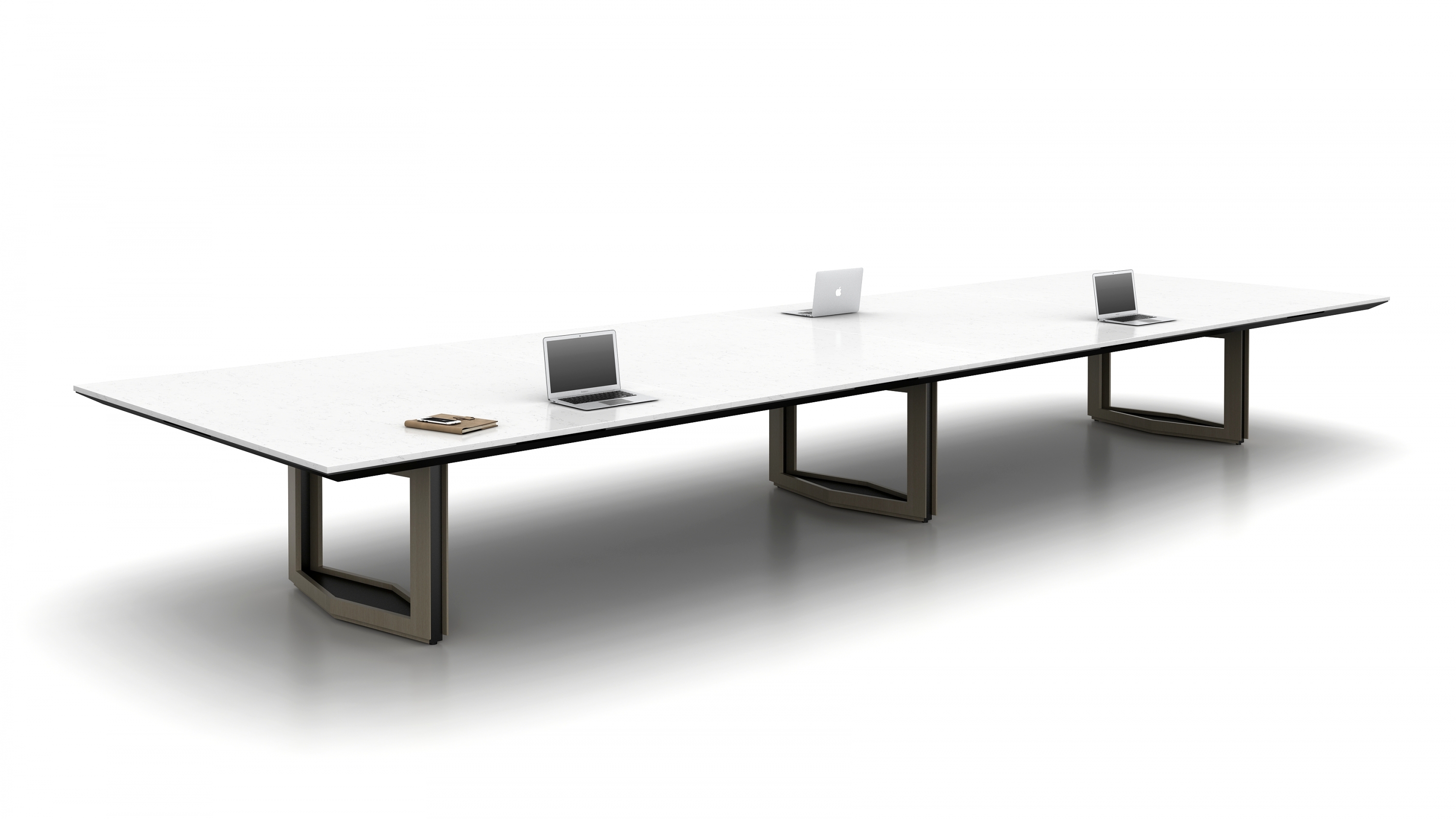 Ascari | Conference Table | 240” x 72” | ST14 Wilsonart Haida (Polished ...
