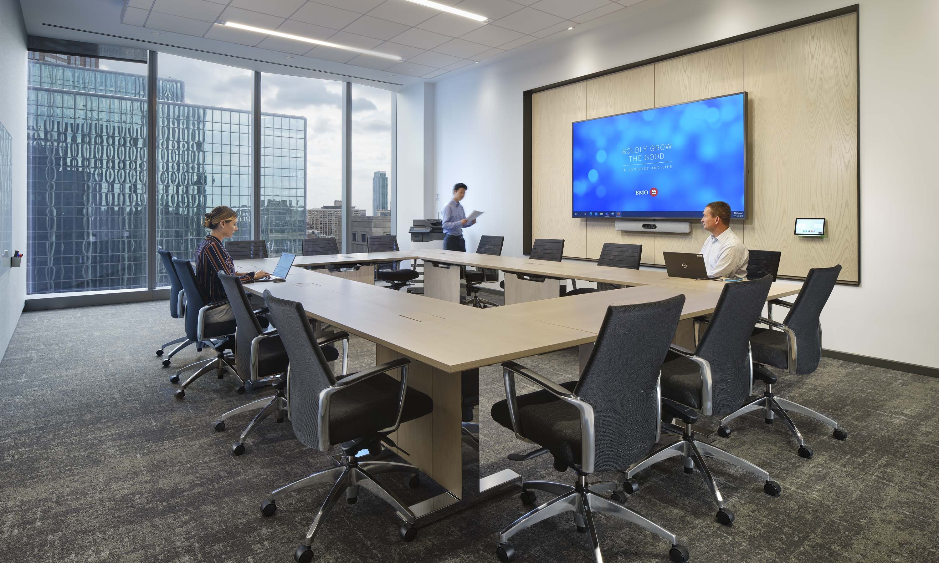 Approach | Reconfigurable Tables | BMO Harris Bank | Patsy McEnroe ...