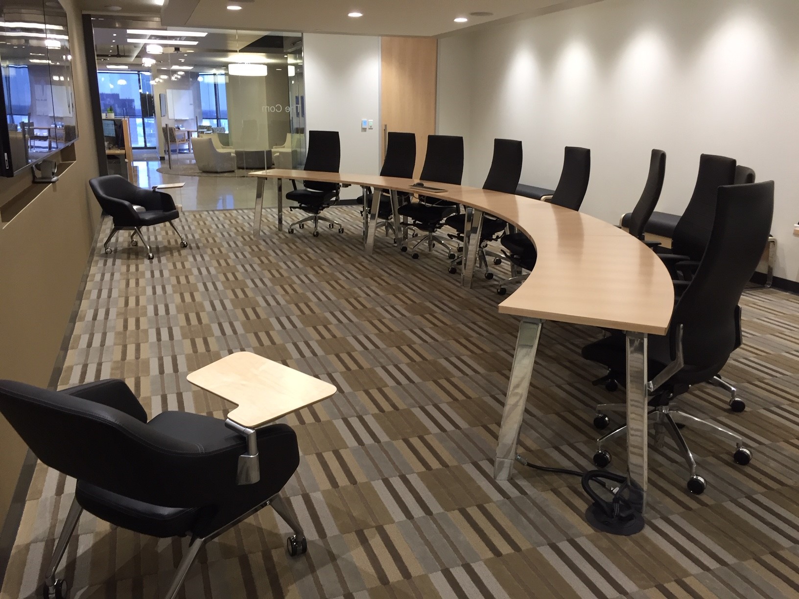 Agility | Reconfigurable Tables | Custom | Half Circle Shape | Nucraft ...