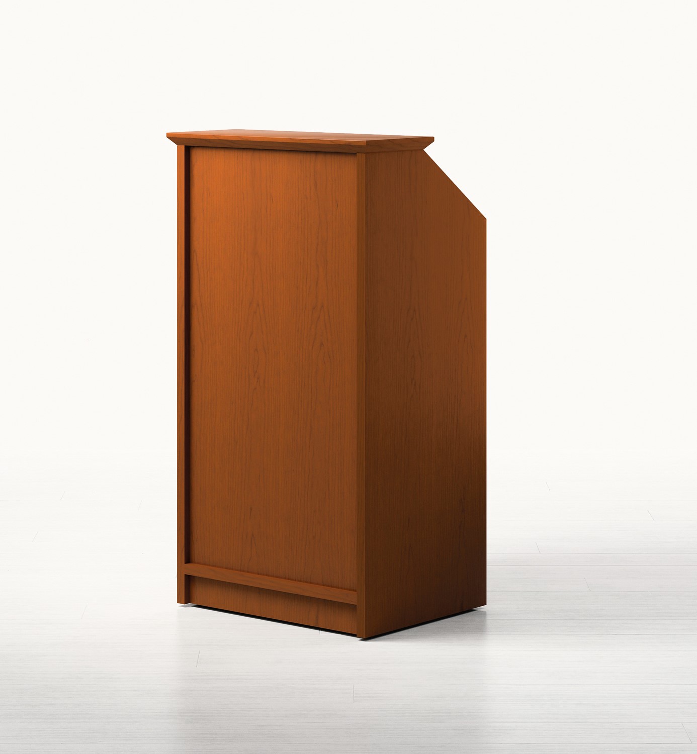 Forte | Lectern | G92 Copper Cherry Veneer | Contemporary Lectern ...