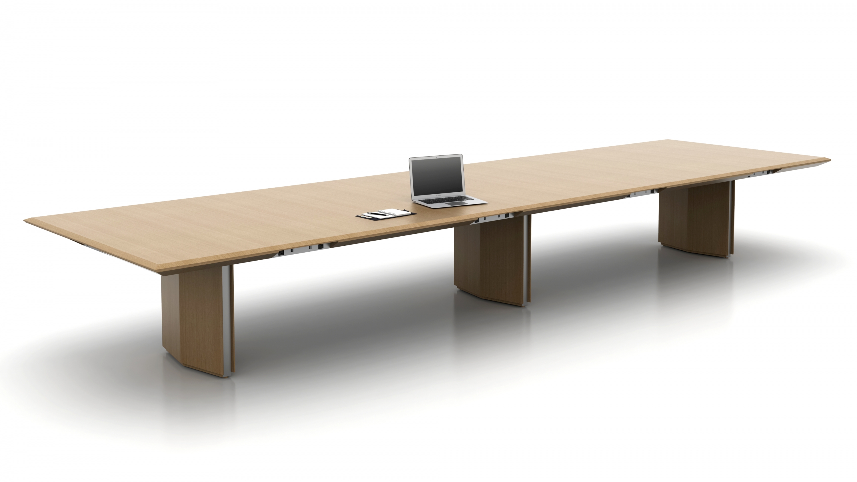 Ascari Conference | Veneer Rectangle Top | 216 x 60 | Closed Panel ...