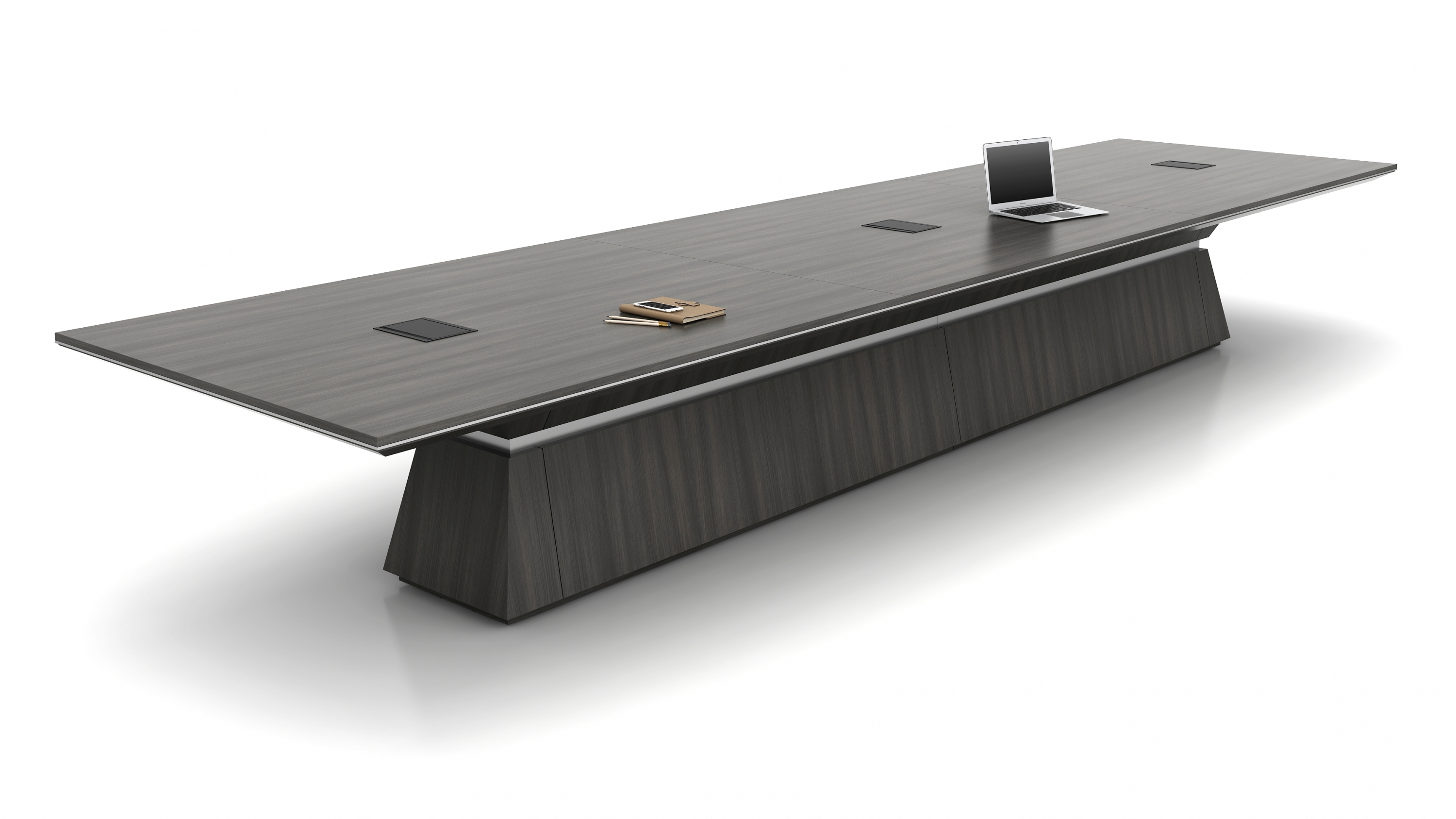 Ascari Conference | Conference Table | Formica Inked Oak Laminate ...