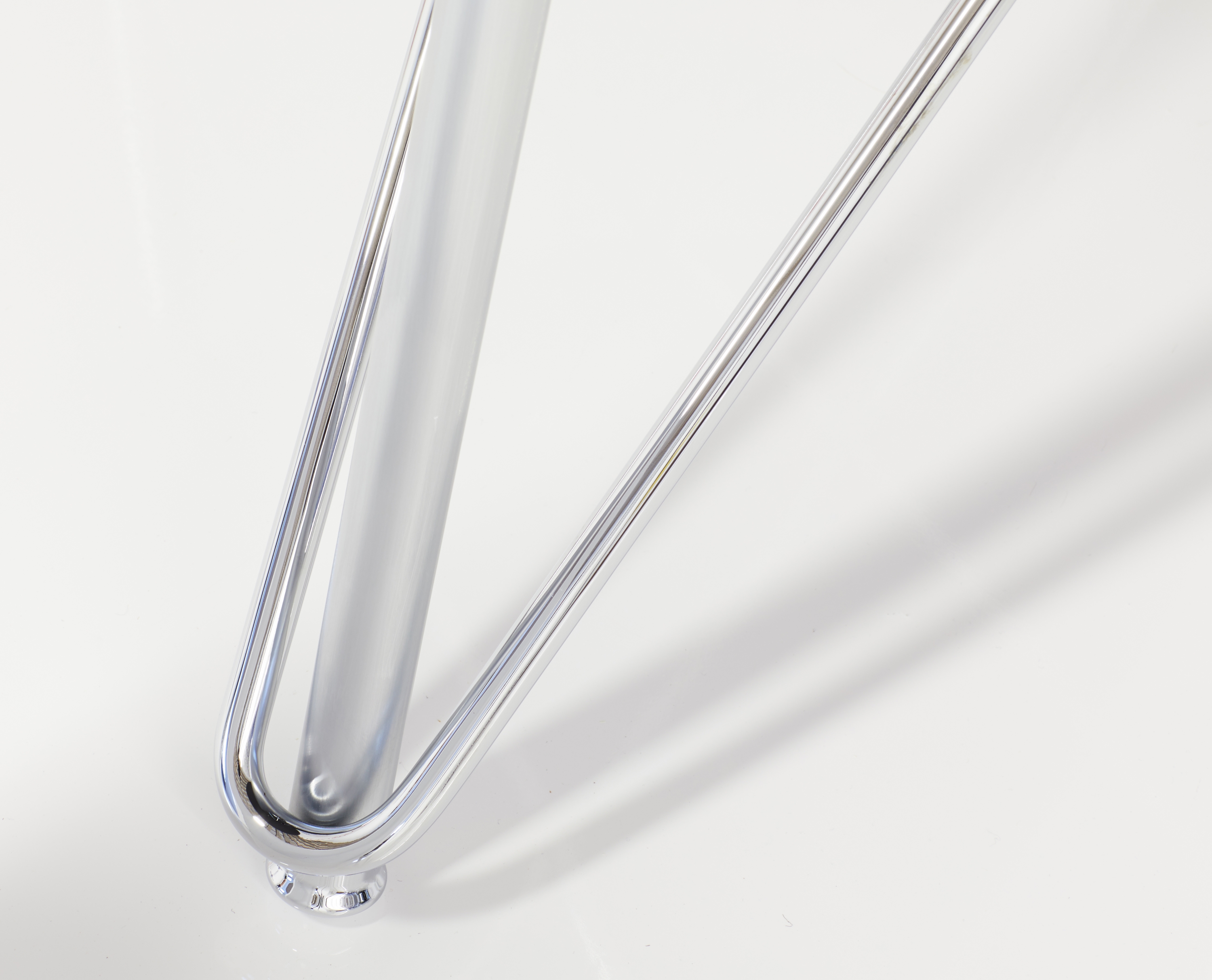 Baja | Conference Table | Polished Chrome Wire Frame Base | Detail ...