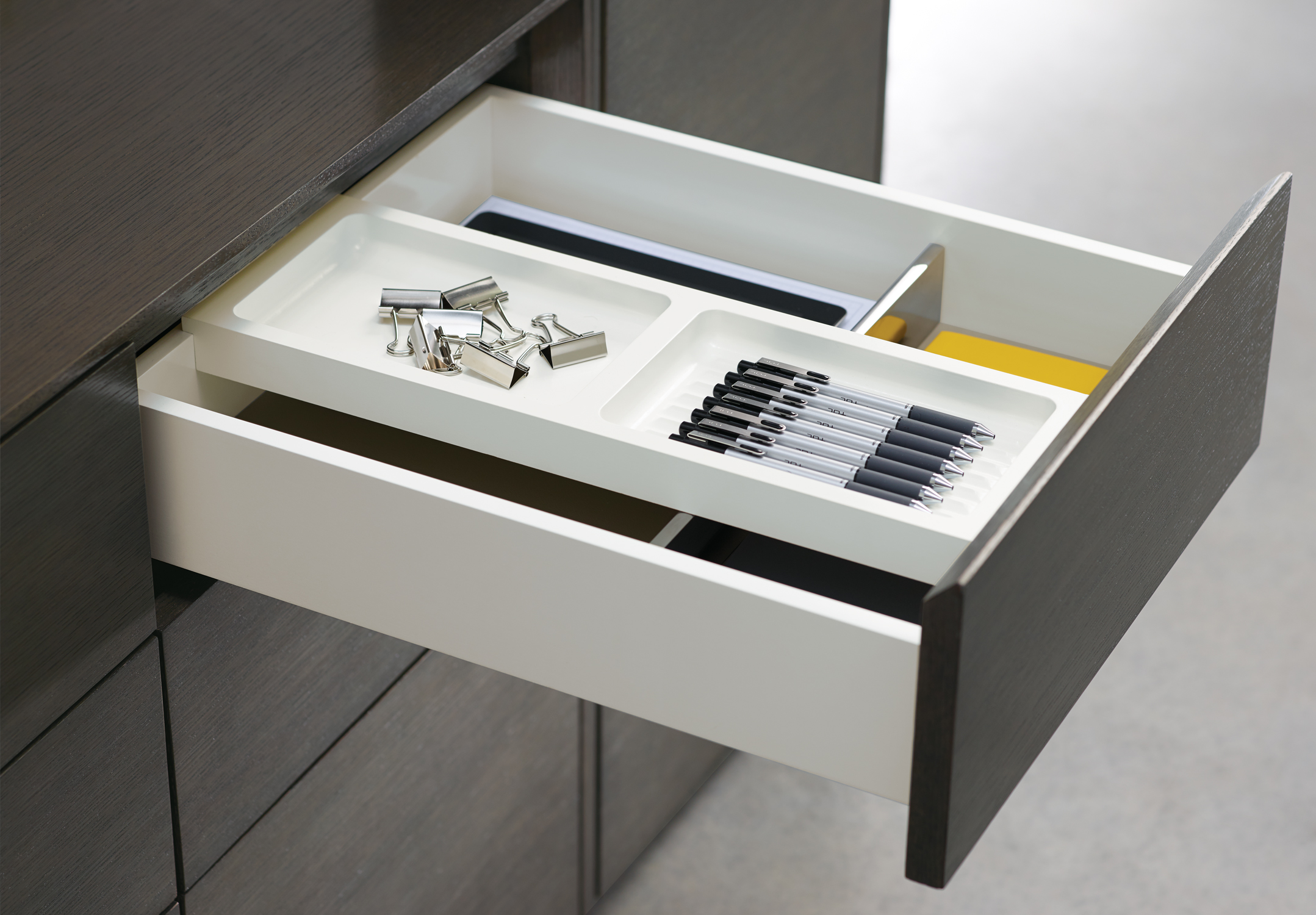 Merino | Casegood | Drawer | G03 Carbon Rift Cut Oak Veneer | S8004 ...