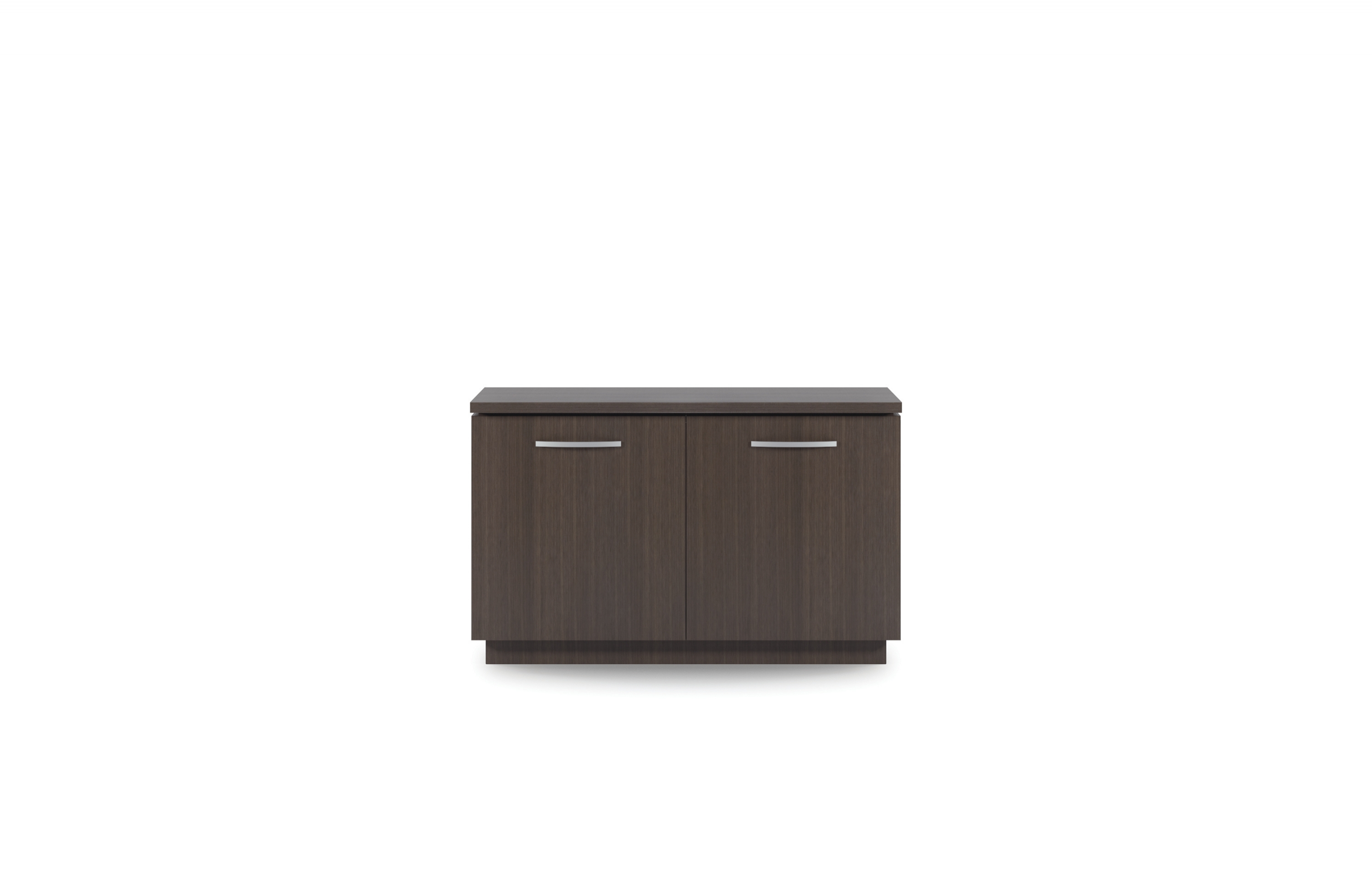 Performance Credenza | G30 Zinc Walnut Veneer | 48” Length | 2 Door ...