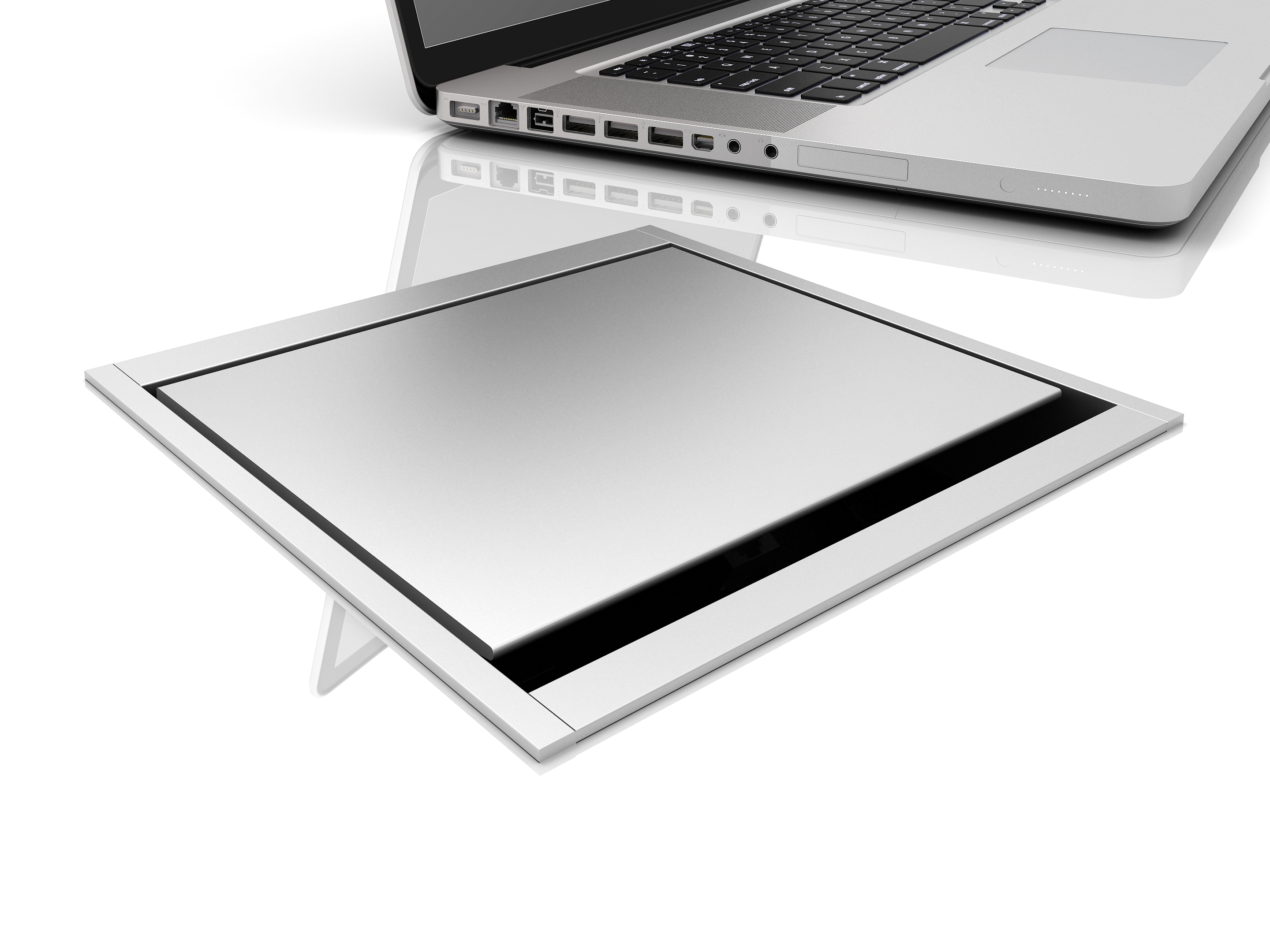 Power Matrix | Glass Top | Clear Anodized Door | Nucraft Assets