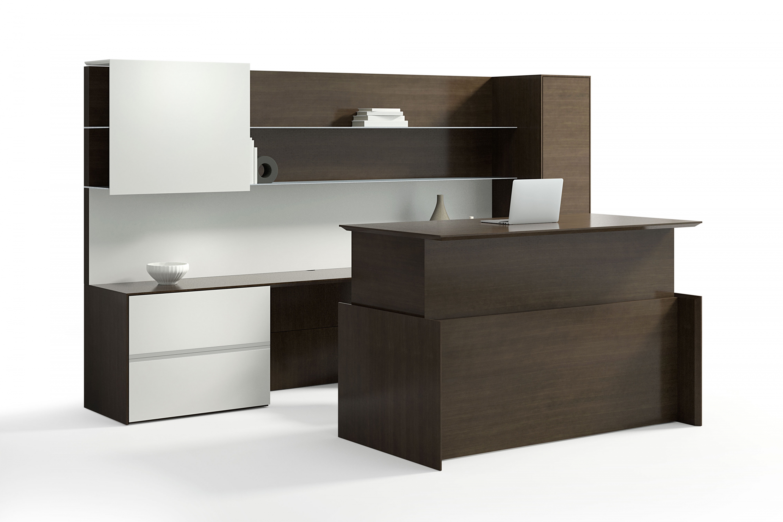 Merino | Casegood | G30 Zinc Quartered Walnut Veneer | Height ...