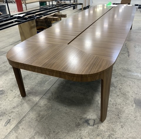 Alev Meeting | Conference Table | Otter Walnut Veneer | Manufacturing ...