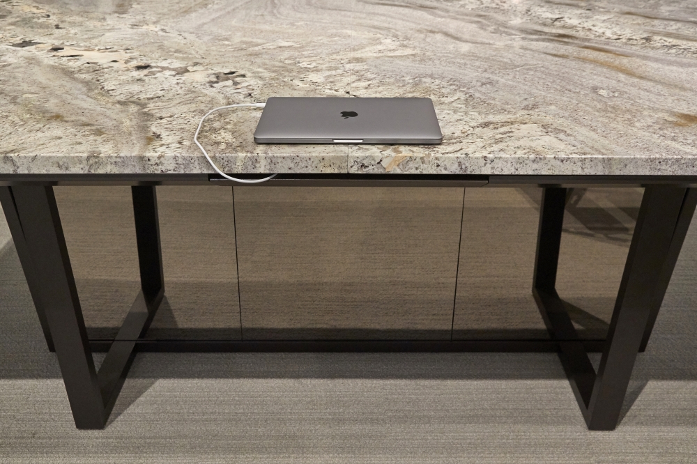 Crossbeam | Conference Table | COM Stone Top | Power Drawer | Chicago ...