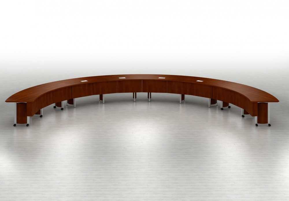 Saber | Training Table | Custom | Veneer | U Shape | Nucraft Assets